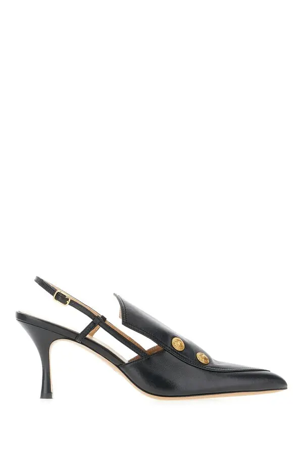 Chloé Slingback Pumps With Embellishment