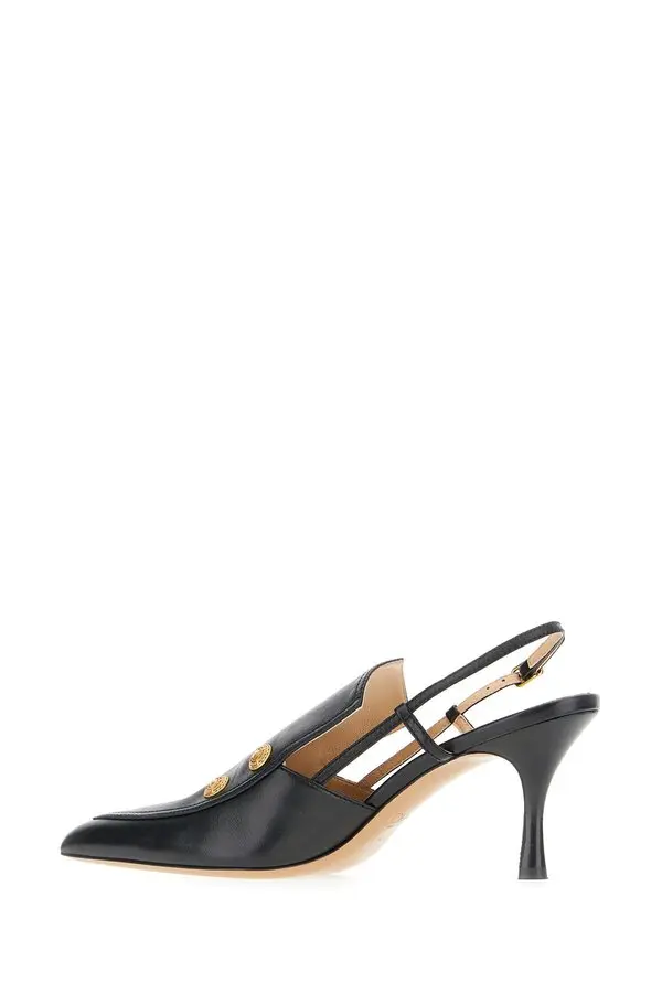 Chloé Slingback Pumps With Embellishment