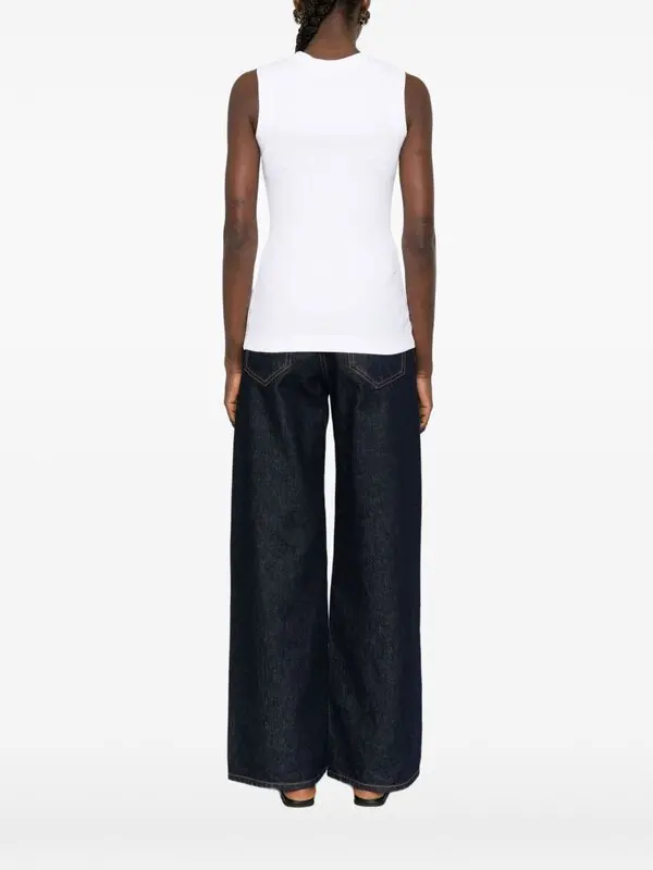 Brunello Cucinelli Ribbed Knit Tank Top
