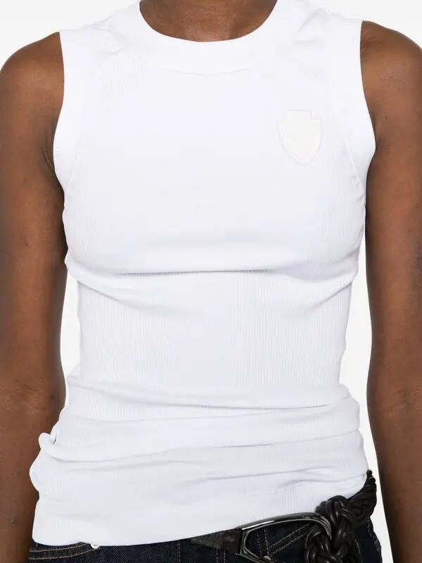 Brunello Cucinelli Ribbed Knit Tank Top