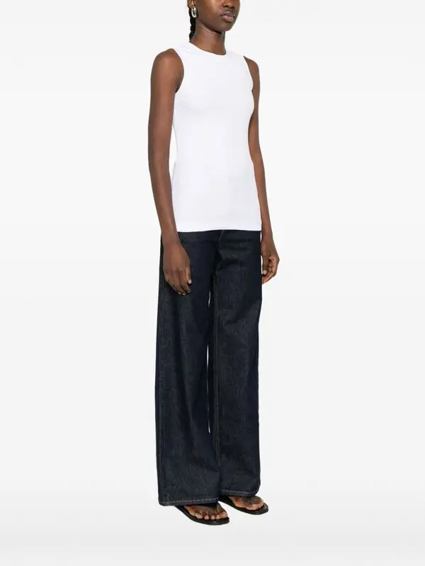 Brunello Cucinelli Ribbed Knit Tank Top