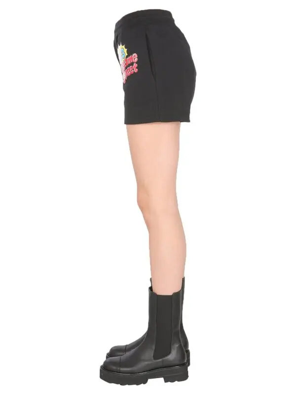 Moschino Graphic Print Sweat Shorts