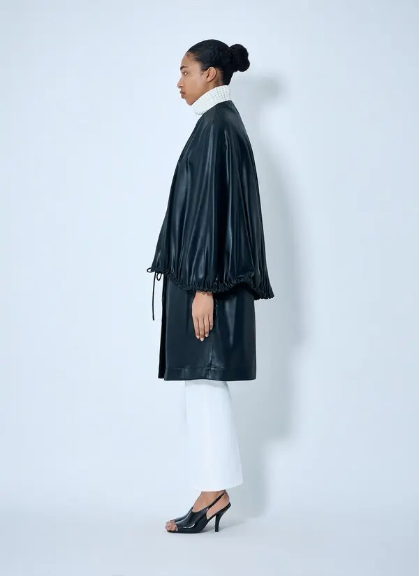 TOTEME Oversized Cape Jacket - Black