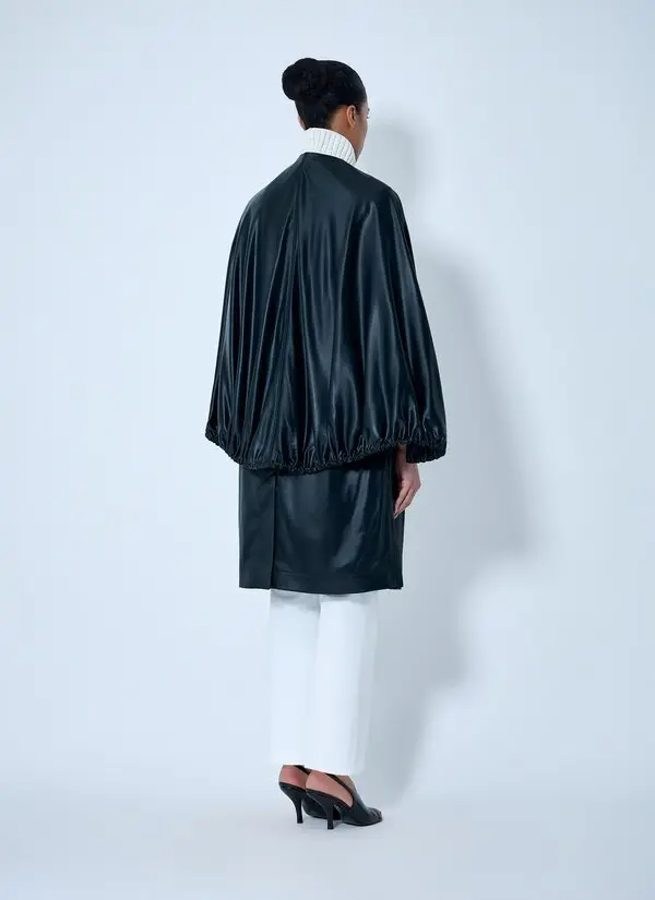 TOTEME Oversized Cape Jacket - Black