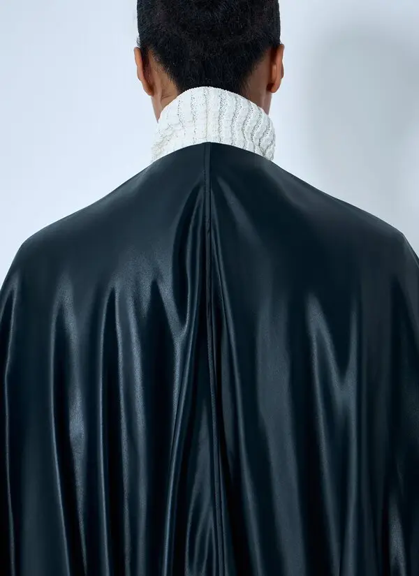 TOTEME Oversized Cape Jacket - Black