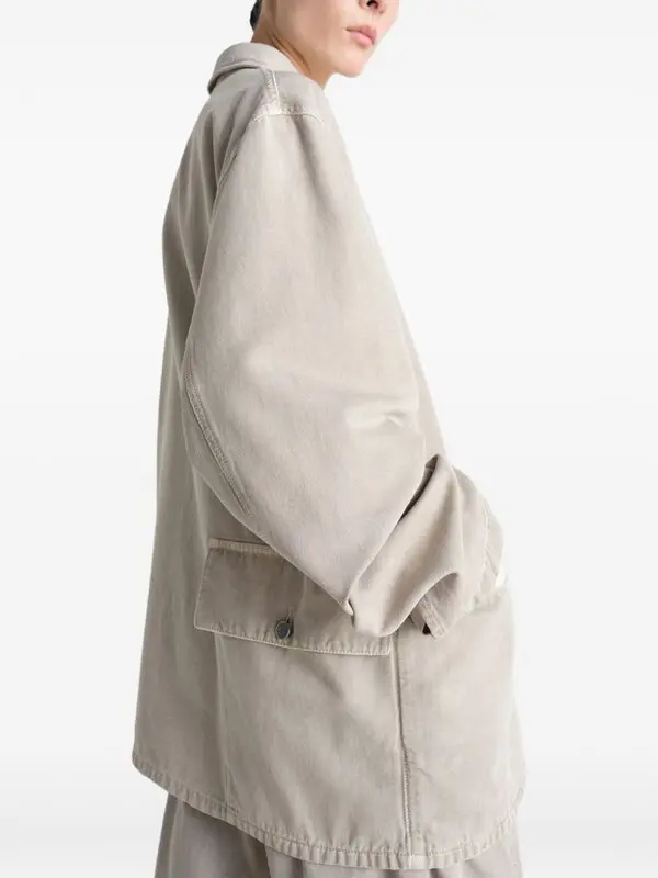 LEMAIRE Cotton Overshirt - Multicolor