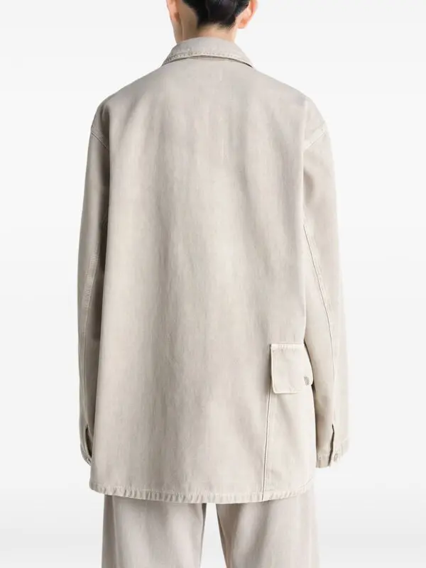 LEMAIRE Cotton Overshirt - Multicolor