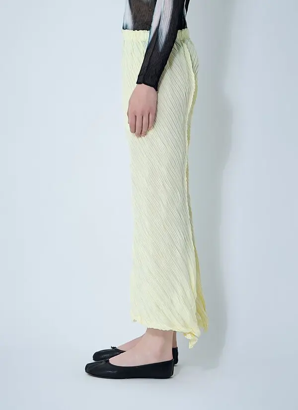 Issey Miyake Twisted Pleated Pants