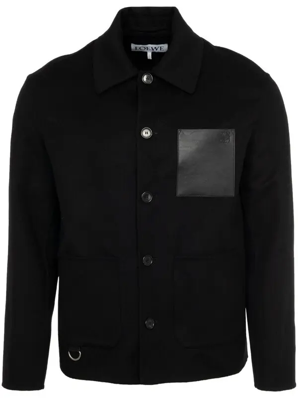 Loewe Wool And Cashmere Workwear Jacket - Multicolor