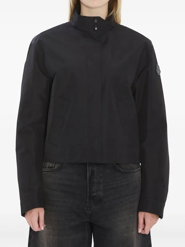 Moncler Korvanh High Neck Cropped Blouson Jacket - Multicolor