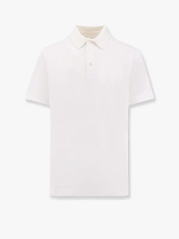 Givenchy Pique Cotton Polo Shirt With 4g Embroidery