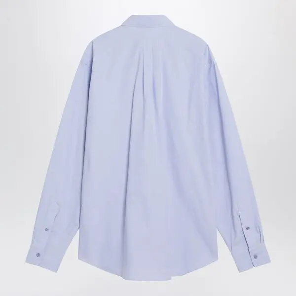 Givenchy Light Button-down Shirt In Cotton - Blue