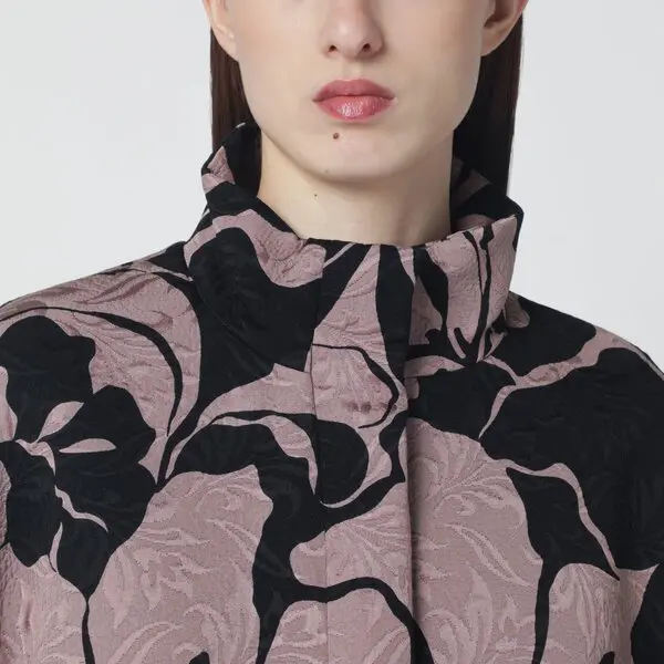 Dries Van Noten Floral Jacquard Textured Jacket