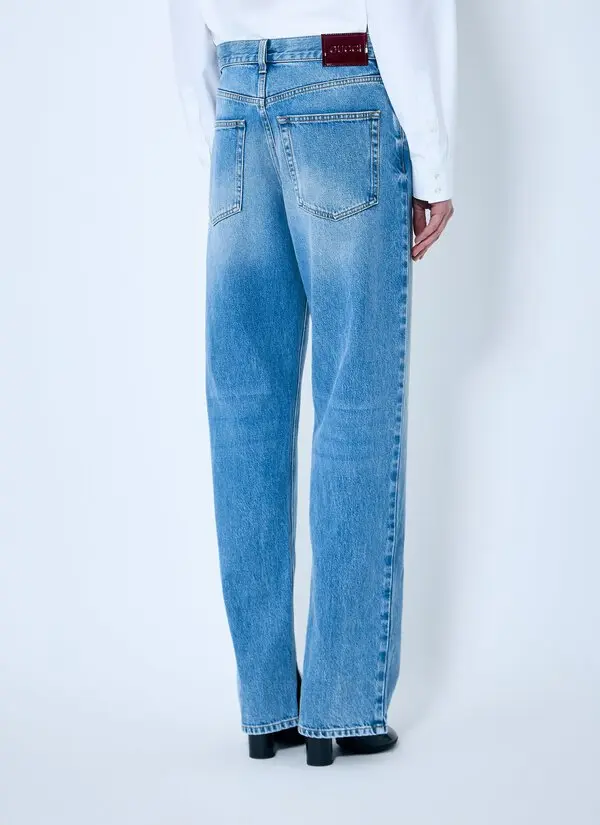 Gucci Straight Leg Five Pocket Jeans