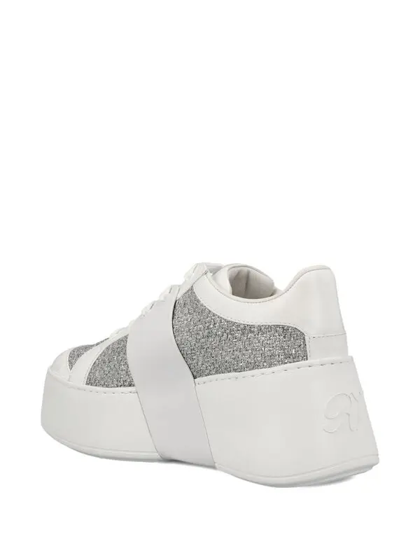 ROGER VIVIER Viv Skate Embellished Sneakers - Multicolor