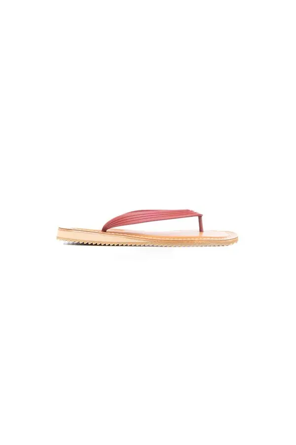 Miu Miu Flat Flip Flop Sandals - Multicolor