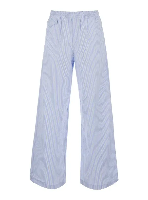 A.p.c. Cotton Elastic Waist Pants - Multicolor