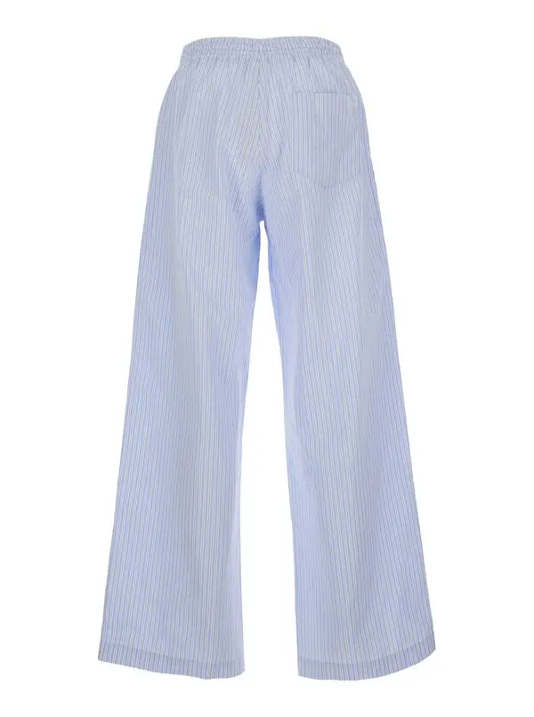 A.p.c. Cotton Elastic Waist Pants - Multicolor