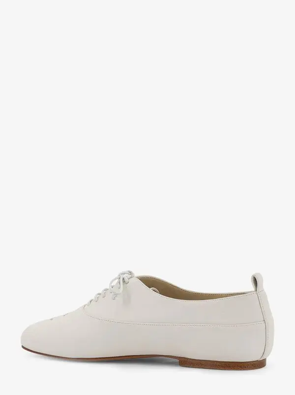 Celine Triomphe Leather Lace-up Shoe - Multicolor