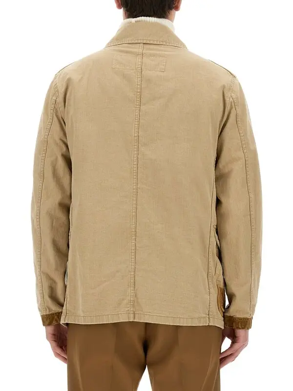 FAY Jacket With Toggle Closures - Cream