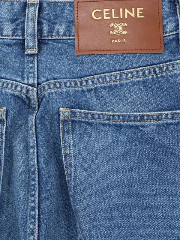 Celine Flared Cotton Jeans