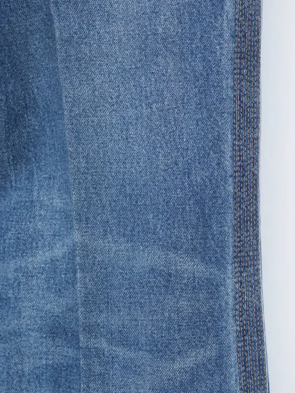 Celine Flared Cotton Jeans - Multicolor