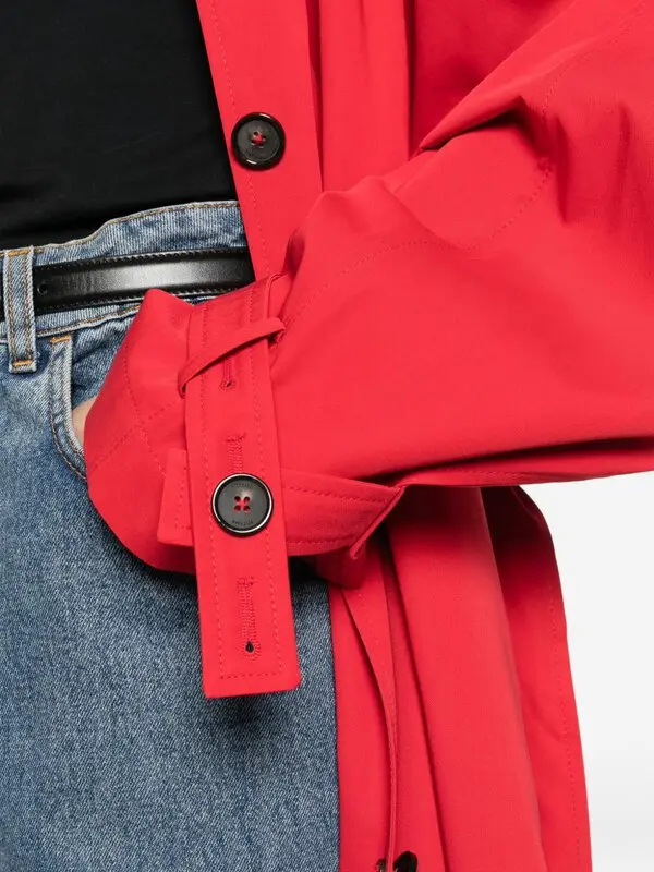 TOTEME Cotton Trench Coat - Multicolor