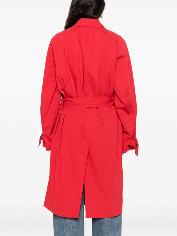TOTEME Cotton Trench Coat - Multicolor