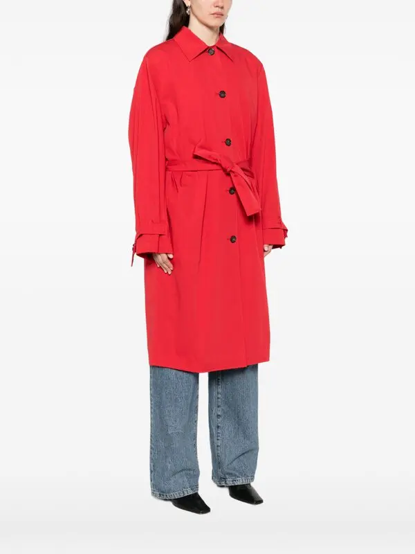 TOTEME Cotton Trench Coat - Multicolor