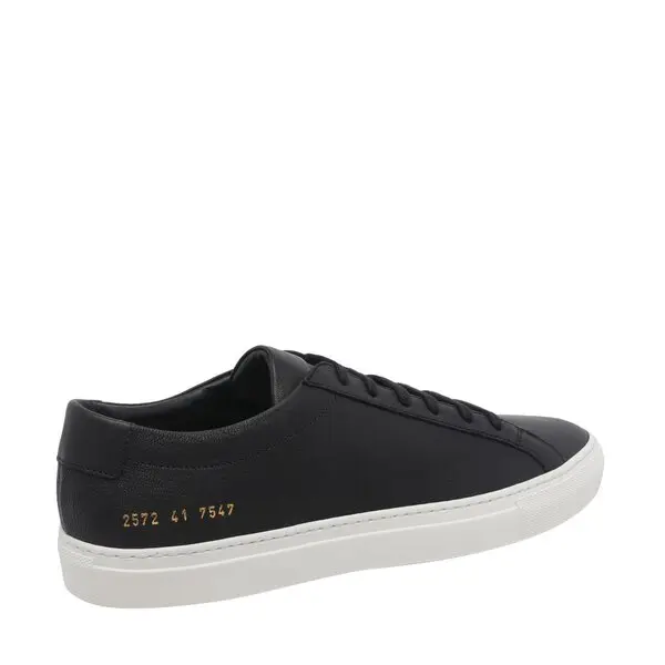 COMMON PROJECTS Achilles Leather Lace-up Sneakers - Black