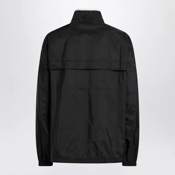 Prada Re-nylon Zip Blouson With Contrasting Trims