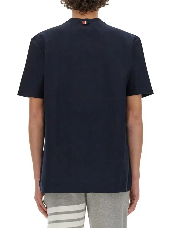 Thom Browne Jersey T-shirt - Blue