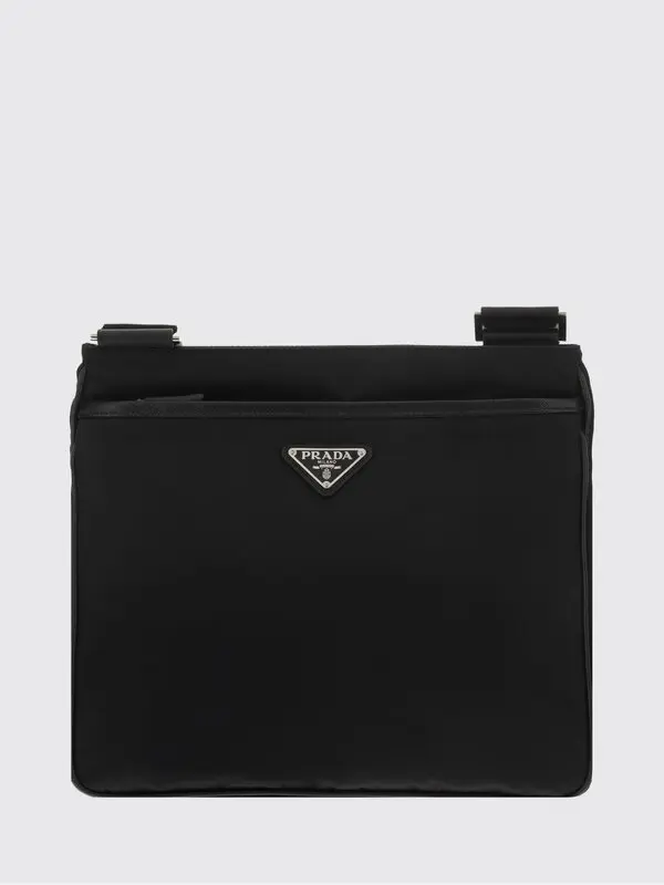 Prada Recycled Polyamide Shoulder Bag - Black