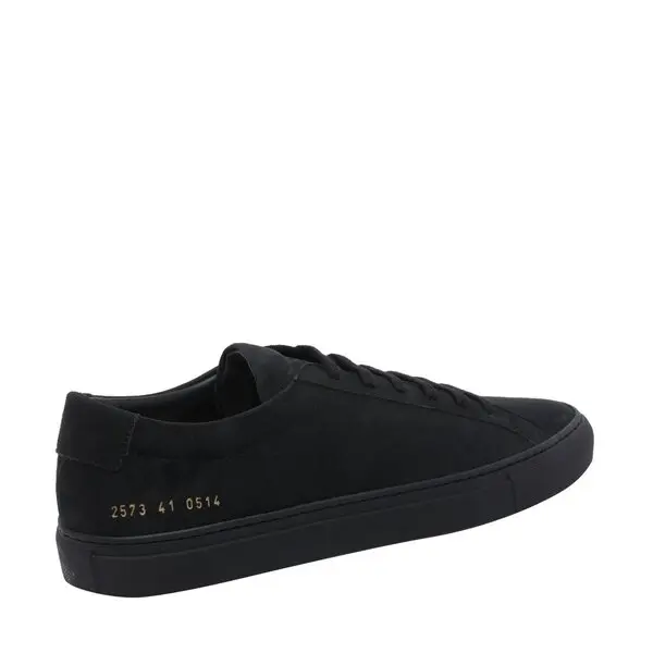 COMMON PROJECTS Achilles Suede Lace-up Sneakers - Black