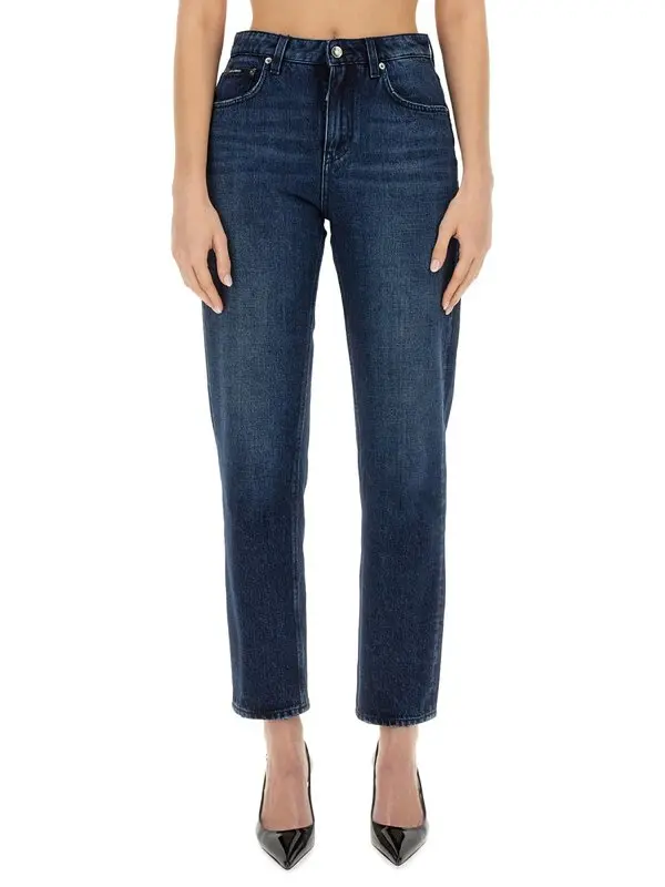 Dolce & Gabbana Boyfriend Jeans - Blue