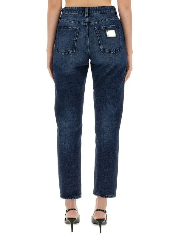 Dolce & Gabbana Boyfriend Jeans - Blue
