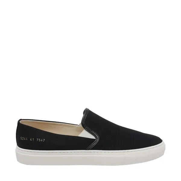 COMMON PROJECTS Minimal Slip-on Sneakers - Black