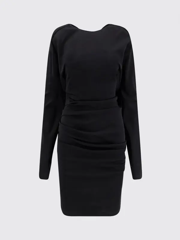 Max Mara Long Sleeve Ruched Dress