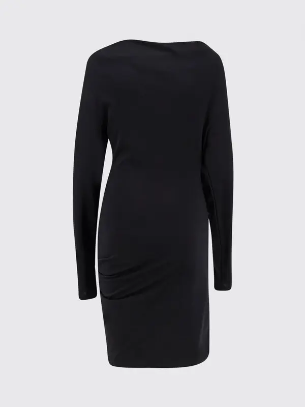 Max Mara Long Sleeve Ruched Dress