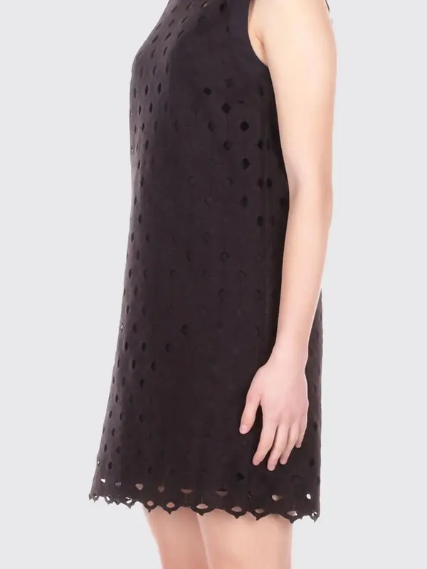 Max Mara Sleeveless Cut-out Dress - Black