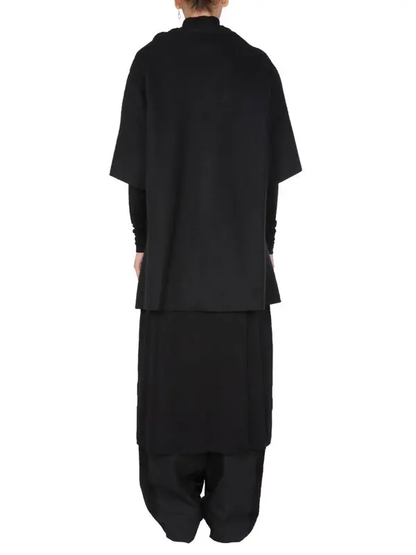 Raf Simons Ataraxia Wool Blend Dress - Black