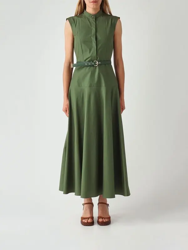 Max Mara Cotton Dress - Green