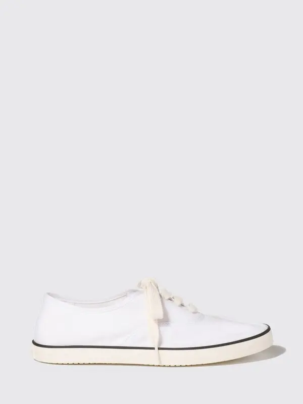 Miu Miu Lace-up Sneakers - White