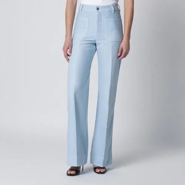 Victoria Beckham Alina Trousers - Blue