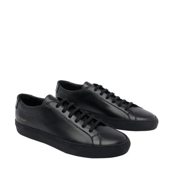 COMMON PROJECTS Original Achilles Leather Sneakers - Black
