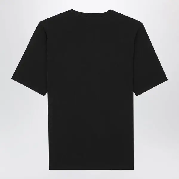 Saint Laurent Oversized T-shirt With Logo Embroidery
