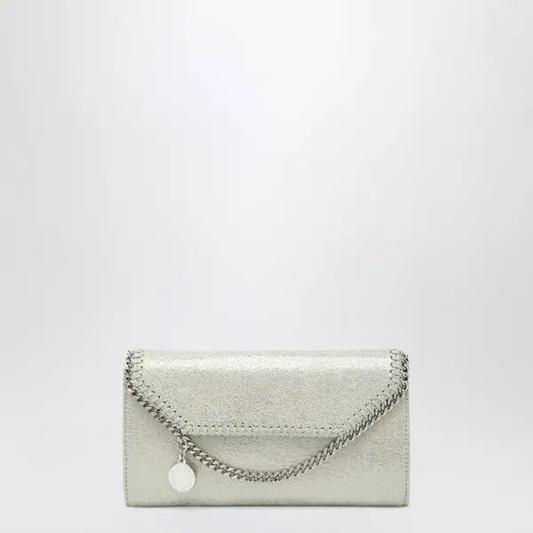 Stella McCartney Falabella Shaggy Deer Wallet Bag - Green