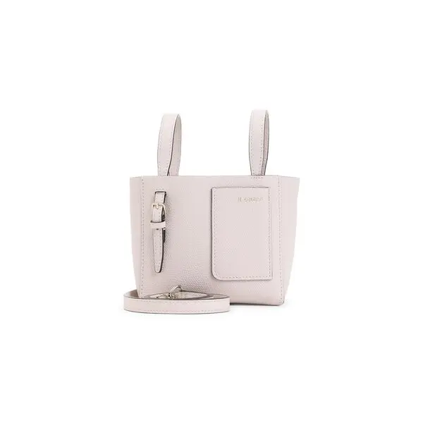 VALEXTRA Bucket Mini Calf Leather Shoulder Bag