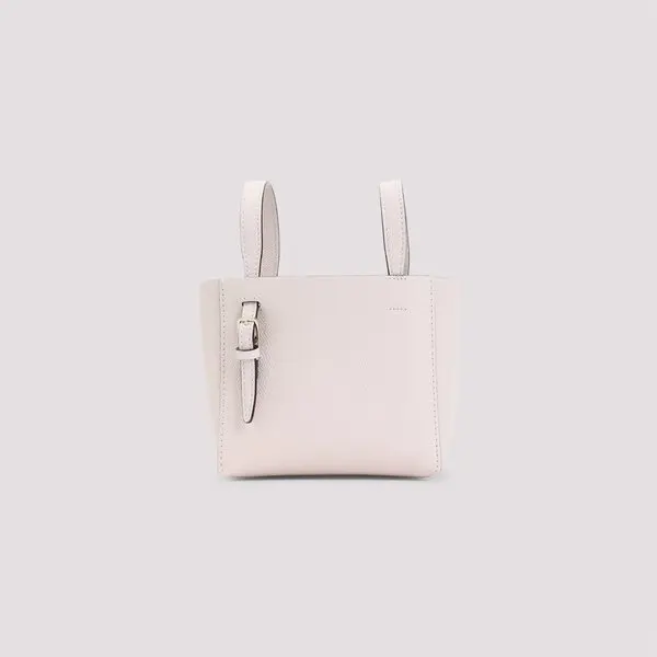 VALEXTRA Bucket Mini Calf Leather Shoulder Bag