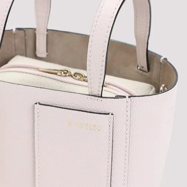 VALEXTRA Bucket Mini Calf Leather Shoulder Bag